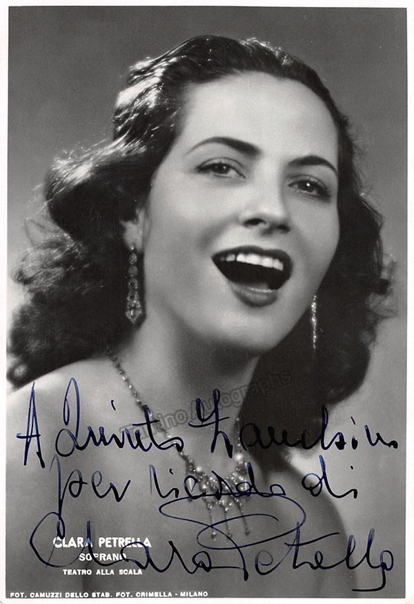 PETRELLA, Clara - Signed Photo | Genuine Signed – Tamino