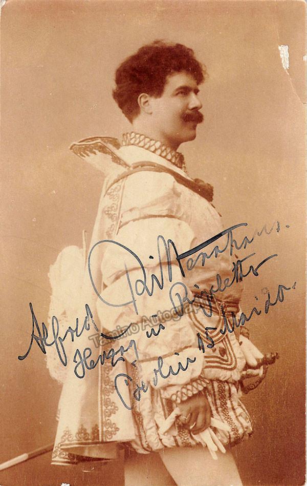 Alfred Rittershaus Signed Photo Postcard – Tamino