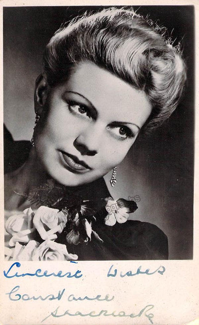 SHACKLOCK, Constance (Various Autographs) – Tamino Autographs