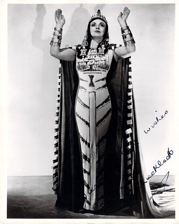 SHACKLOCK, Constance (Various Autographs) – Tamino Autographs