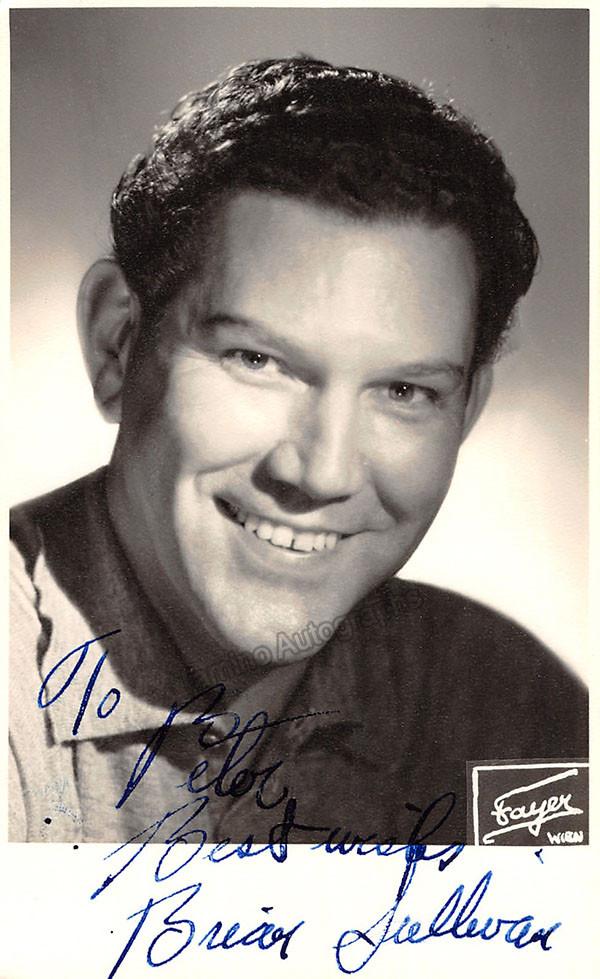 Brian Sullivan Signed Photo