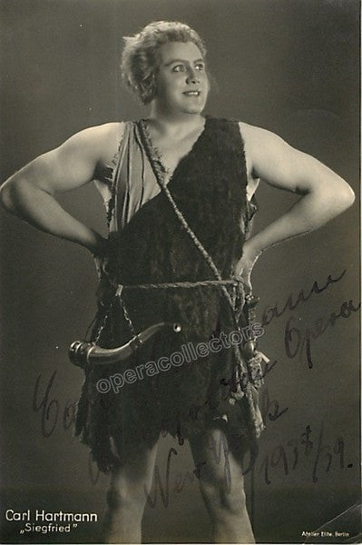 HARTMANN, Carl - Signed Photo | Genuine Signed – Tamino