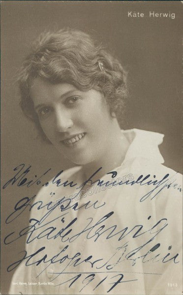 HERWIG, Kate - Signed Photo | Genuine Signed – Tamino Autographs